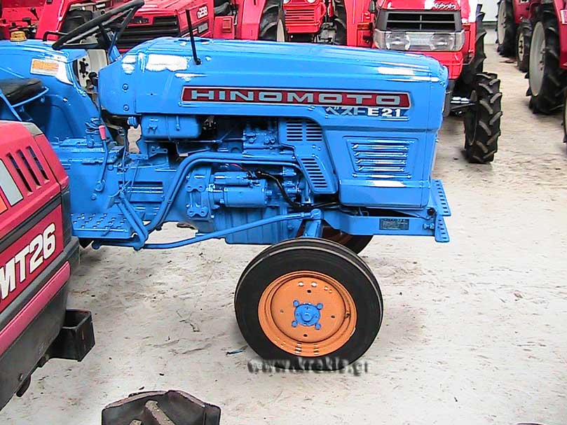 Τρακτέρ HINOMOTO E21 με μονό διαφορικό
