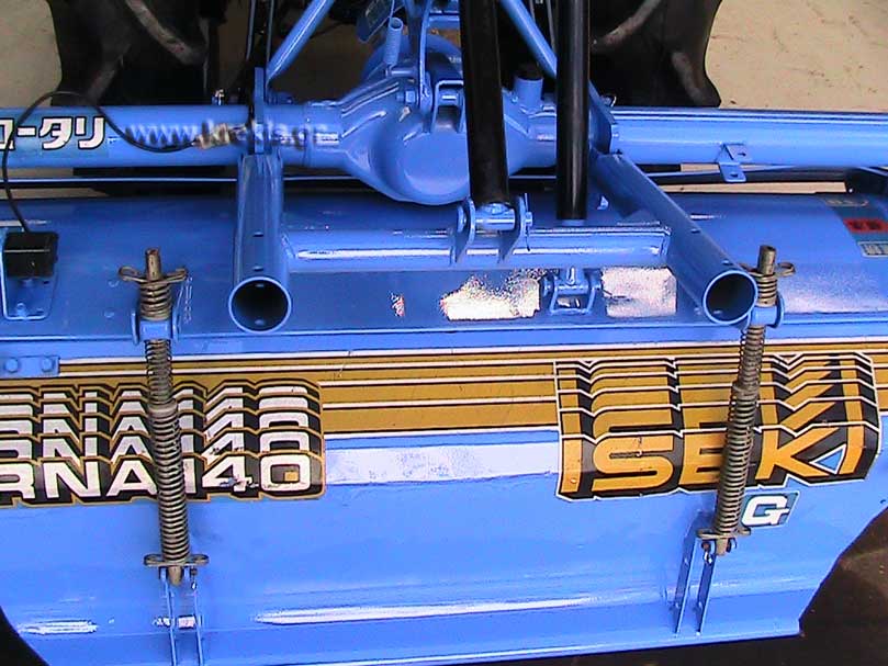 Iseki SIAL 21 Τρακτέρ με Υδραυλικό τιμόνι φρέζα krekis.gr