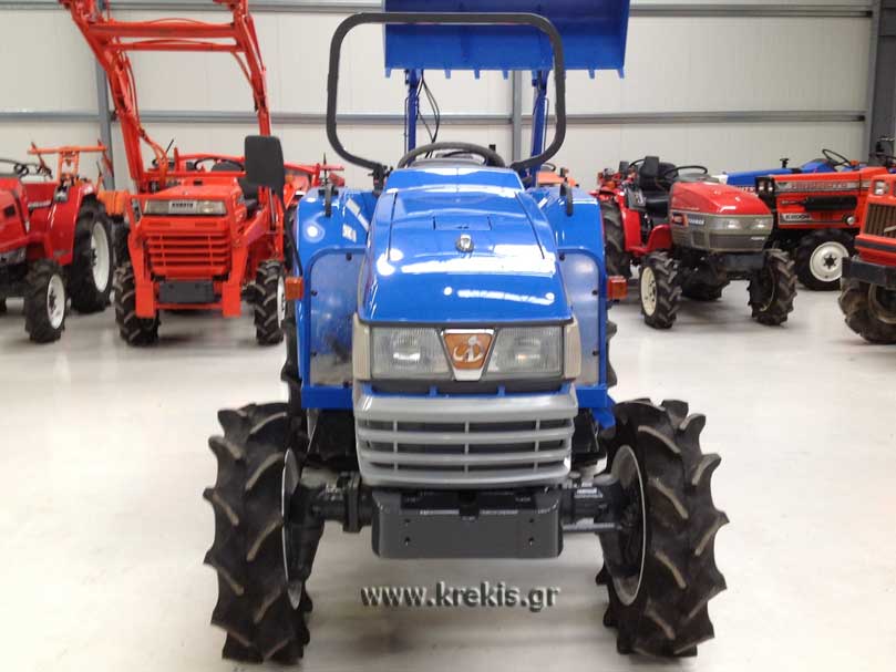 Iseki Geas TG23F Τρακτέρ με υδραυλικό τιμόνι ρεβέρσα krekis.gr