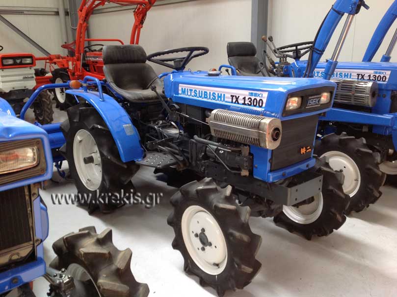 Iseki TX1300 4WD με φρέζα krekis.gr