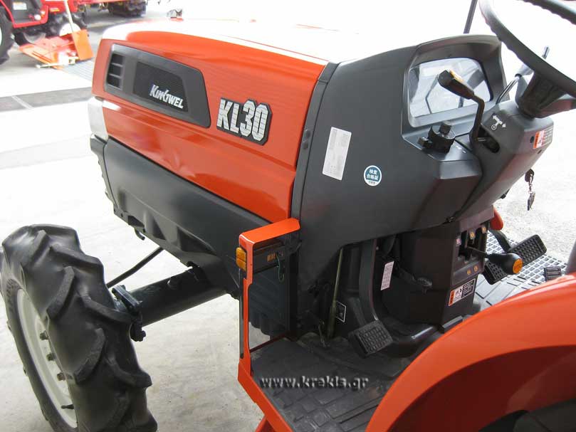 KUBOTA KL30DT Τρακτέρ με υδραυλικό τιμόνι φρέζα