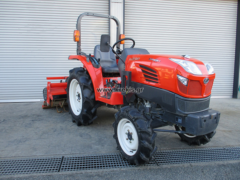 KUBOTA KT230 Τρακτέρ με φρέζα
