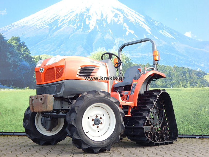 KUBOTA T240 Τρακτέρ ερπυστριοφόρο με φρέζα