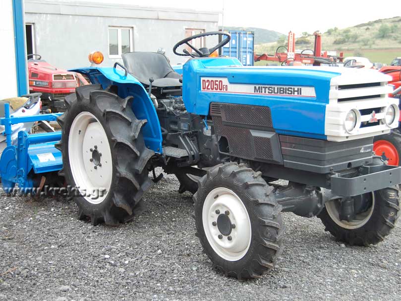 Τρακτέρ MITSUBISHI D2050FD Μικρό με φρέζα