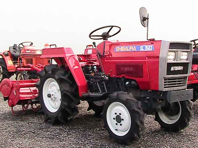 Shibaura SL1543 μικρό Τρακτέρ με φρέζα